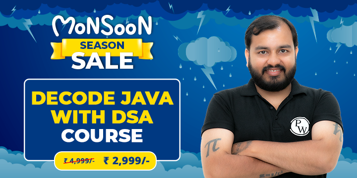 Java DSA Course - Aim for ₹5-25 LPA in Tech Jobs