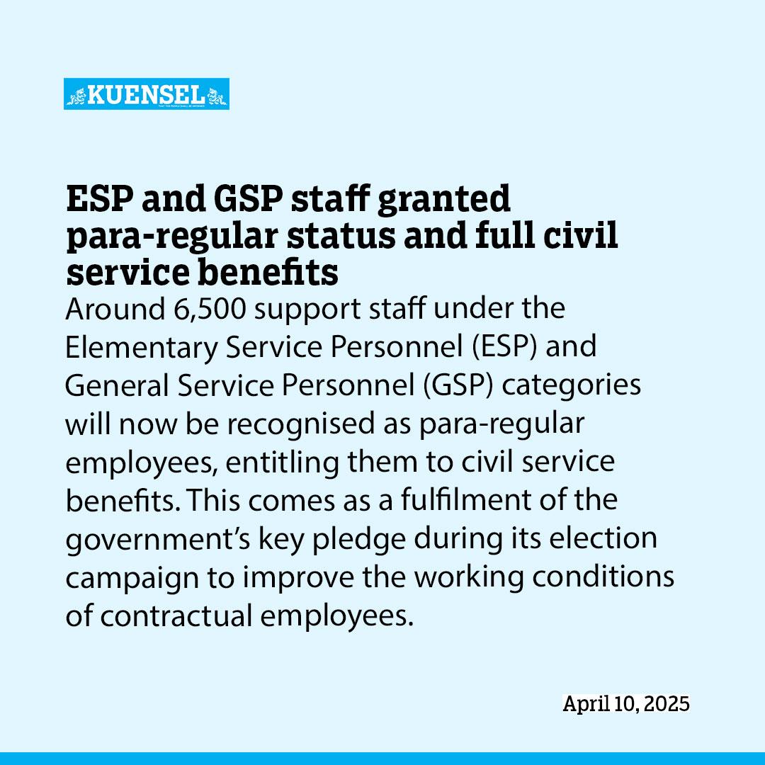 ESP and GSP staff granted para-regular status and full civil service ...