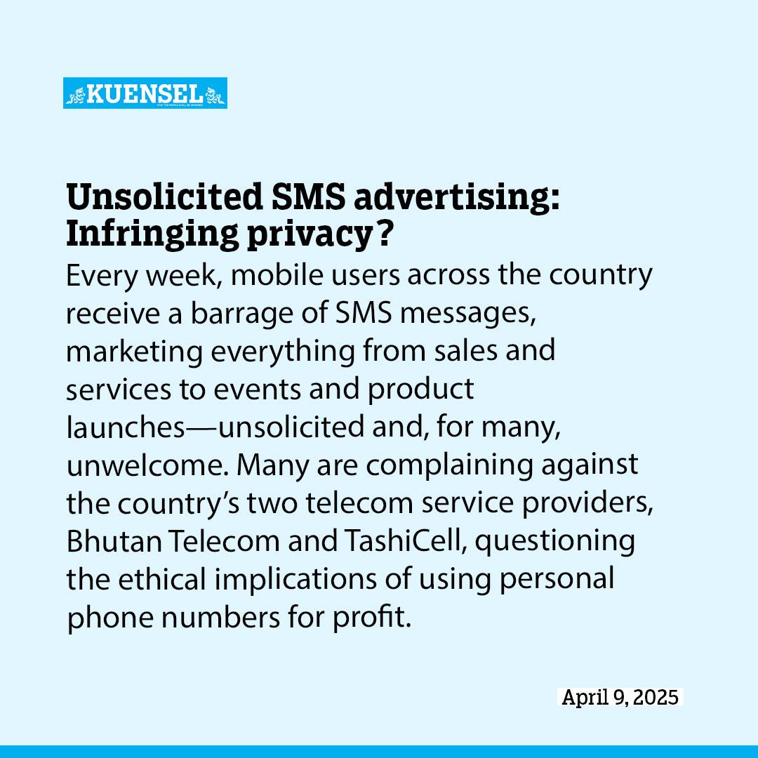 Unsolicited SMS advertising: Infringing privacy?