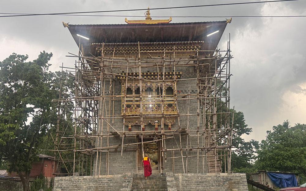 Gelephu’s Tabab Choeten nears completion