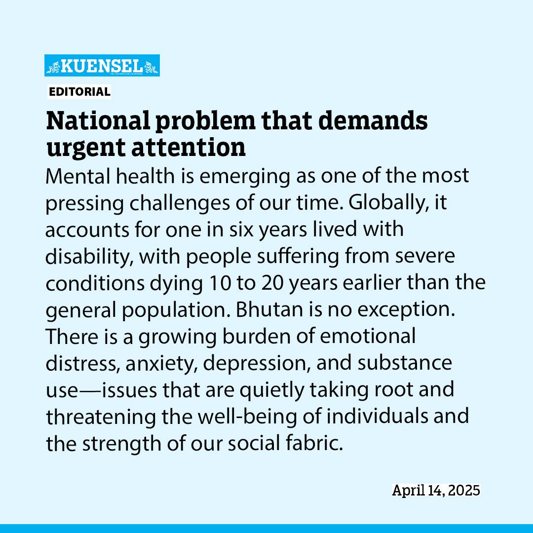 National problem that demands urgent attention