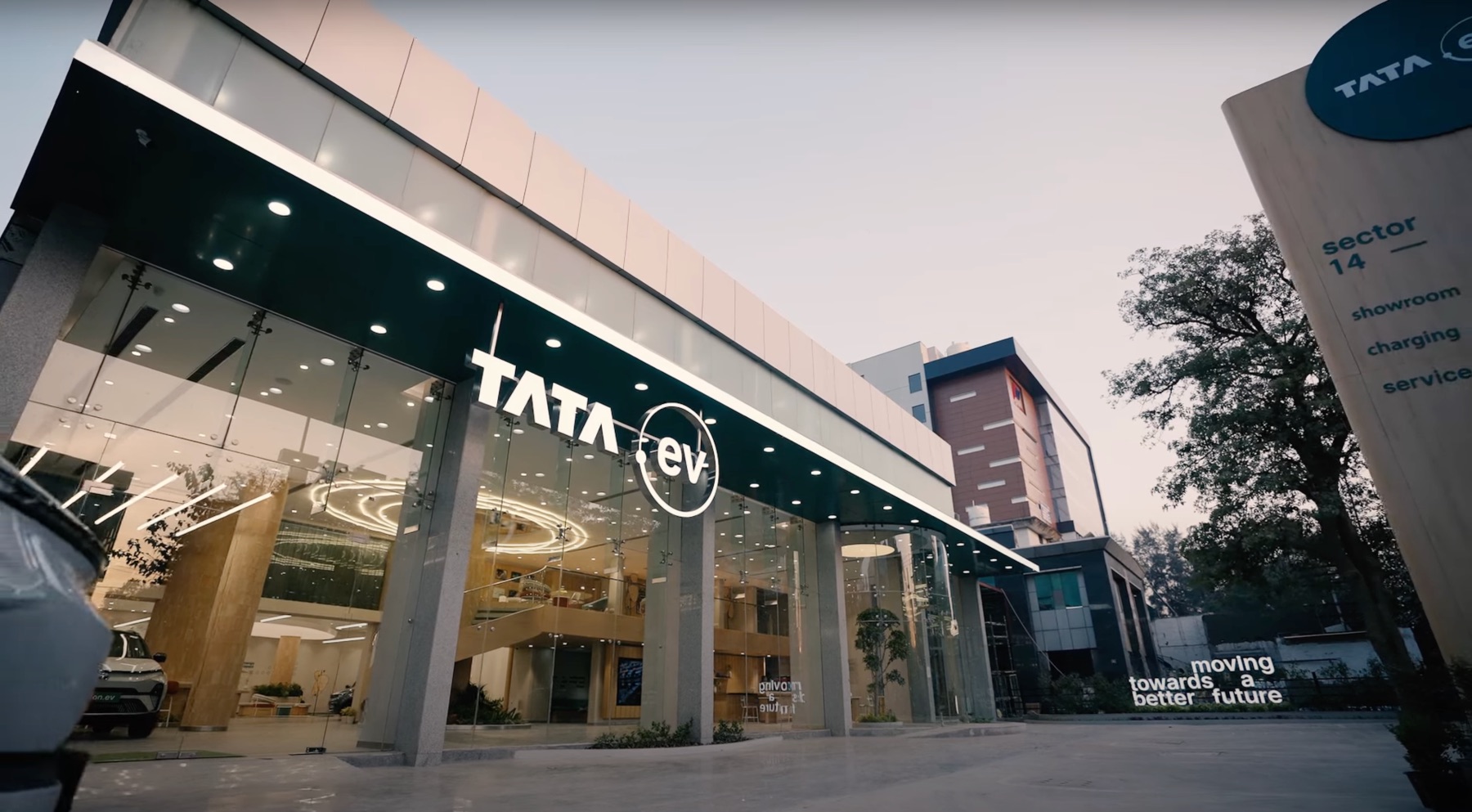 Tata.ev inaugurated their first two stores in Gurgaon | EVFY