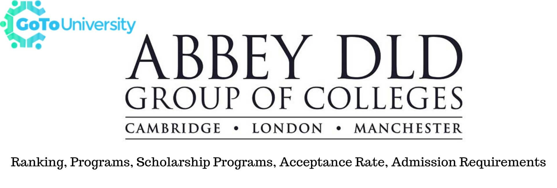 Abbey DLD Group of Colleges | GoToUniversity