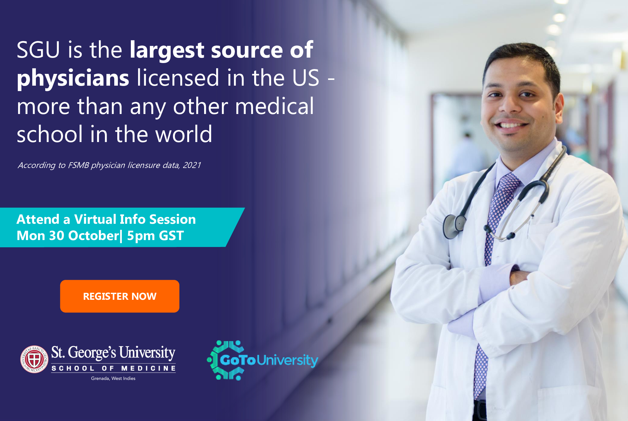 Become a Doctor in the US or UK with SGU | GoToUniversity