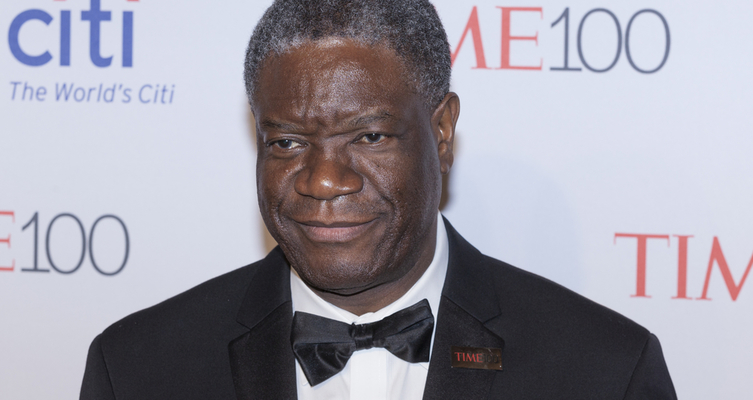 Doctor & Nobel Peace Prize 2018 co-winner is the brave healer of DR Con