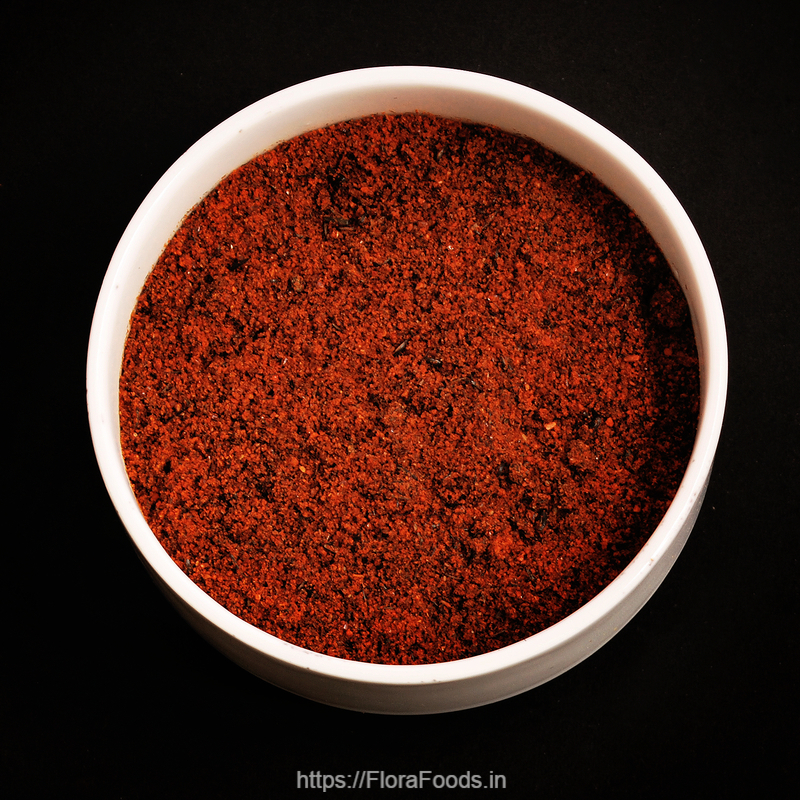 Gurellu Chutney Pudi (Niger Seeds/Ramtil Chutney Powder)