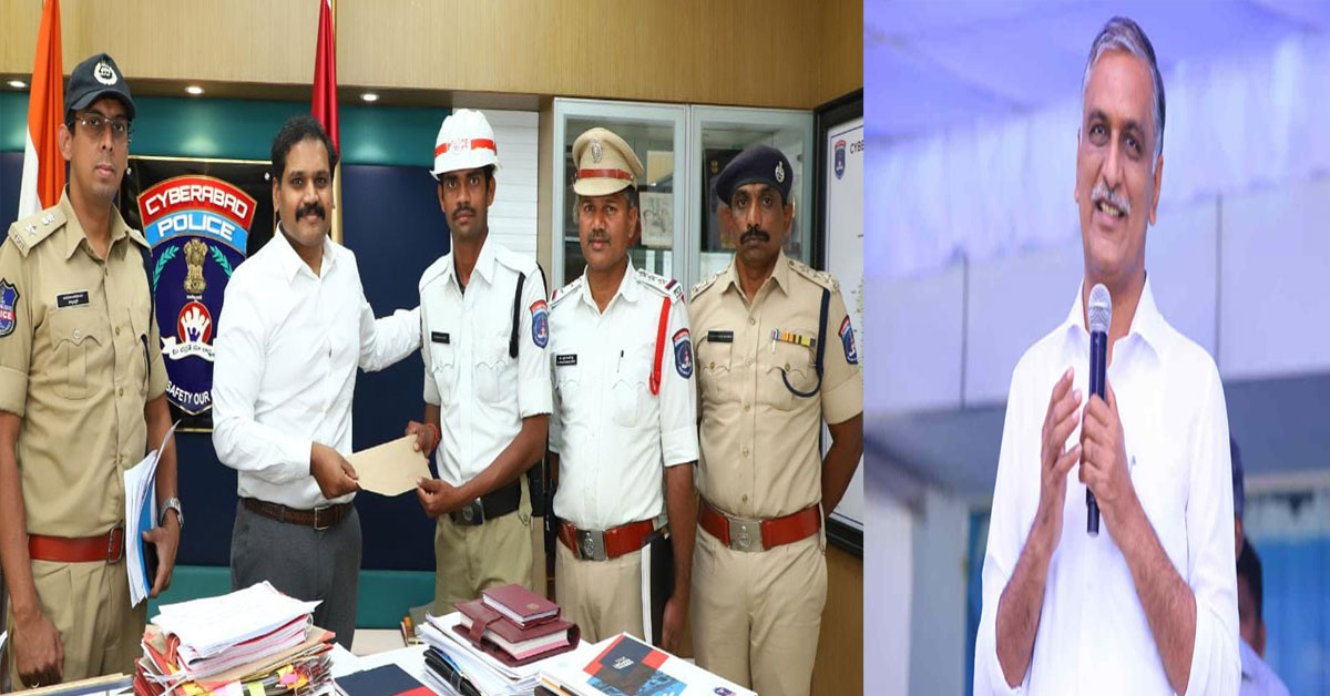 Harish rao on con rajashekar:శభాష్.. రాజశేఖర్, నిండు ప్రాణం కాపాడావు ...