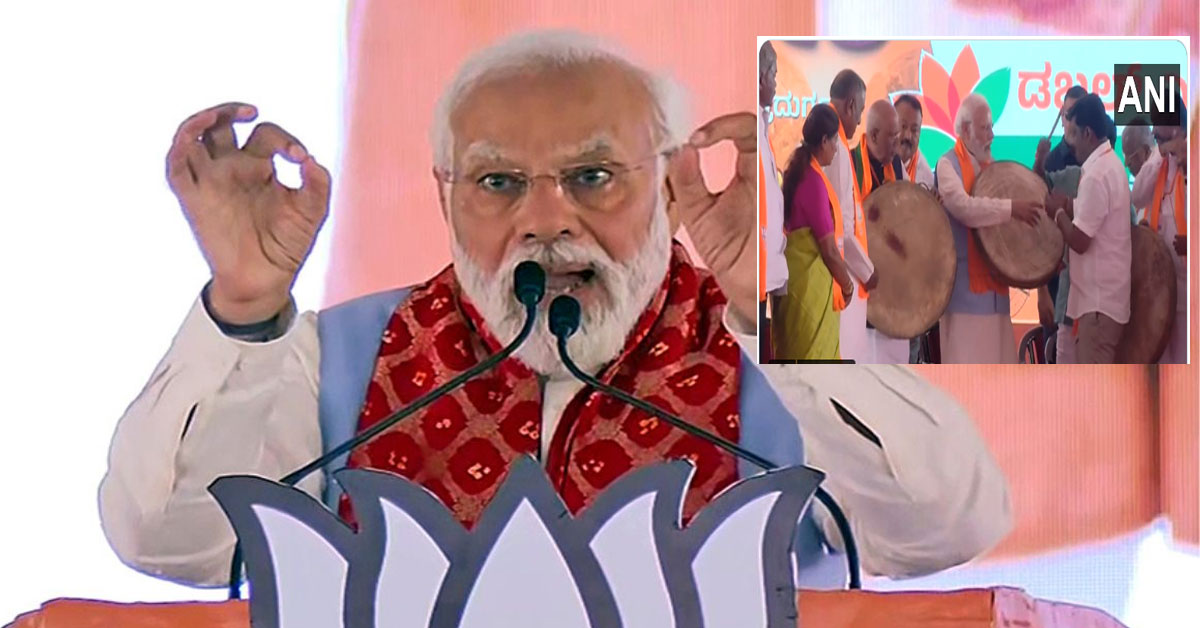 Dappu కొట్టిన ప్రధాని మోడీ..మహిళలు, యువత సాధికారత ముఖ్యమని ప్రకటన - HITTV