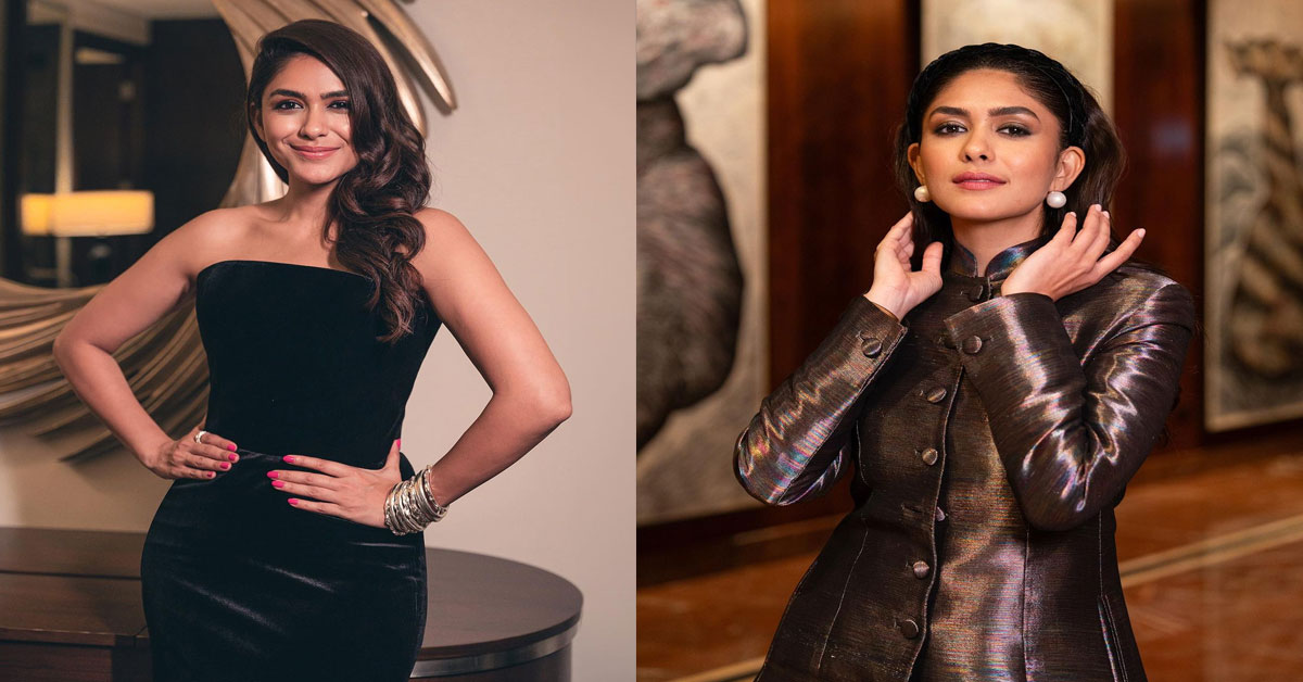 Mrunal: బ్లాక్ డ్రెస్‌లో మెరిసిపోతున్న సీతారామం బ్యూటీ..! - HITTV