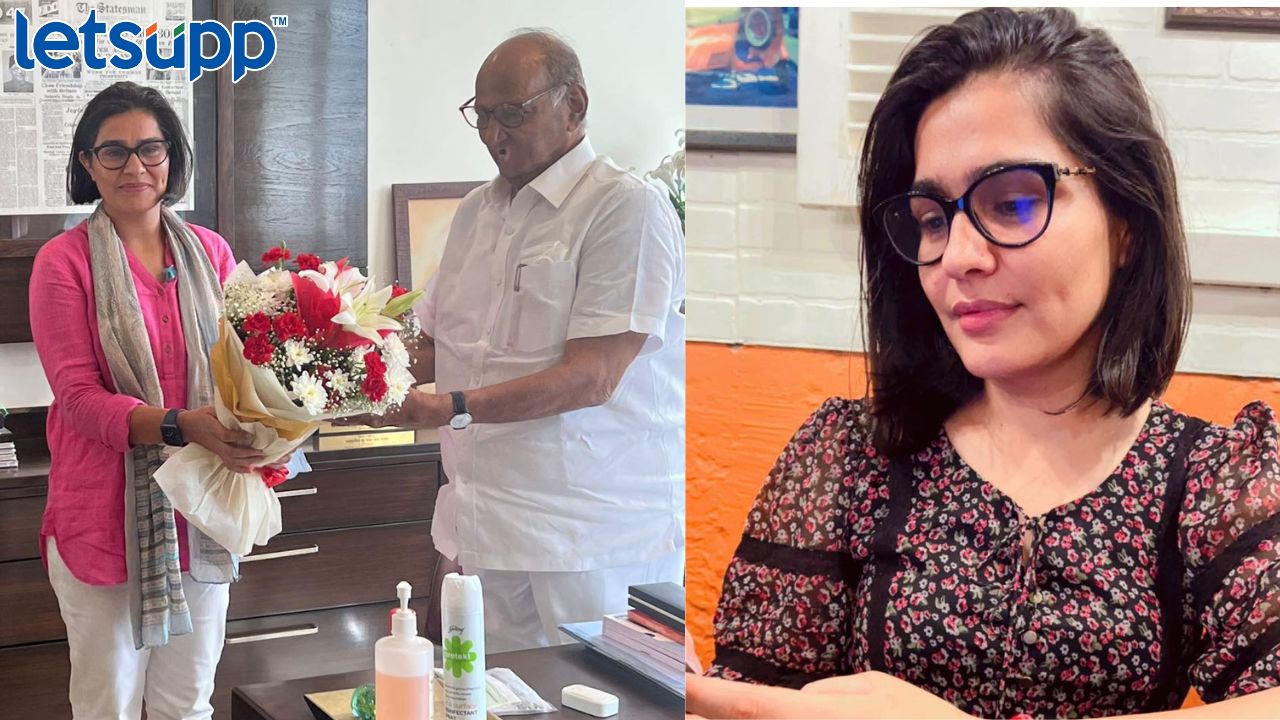 NCP Political Crisis : पवारांची 'लेडी जेम्स बाँड' अजितदादांसह 9 ...