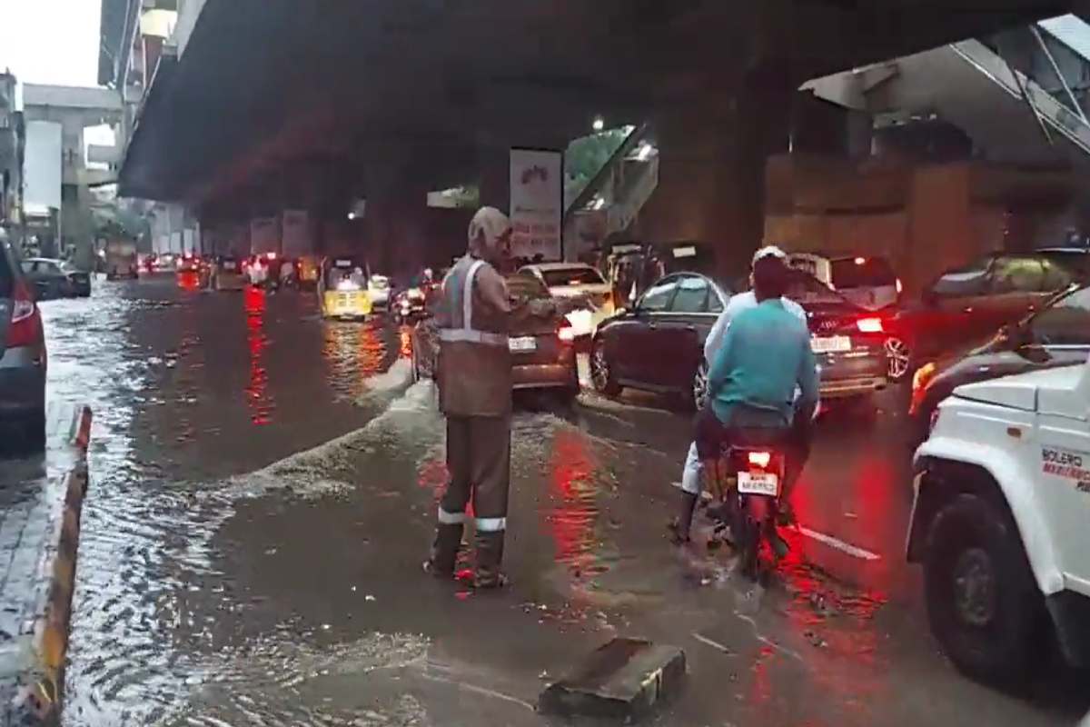 Hyderabad witnesses heavy rain; yellow alert issued for 24 hours - The ...
