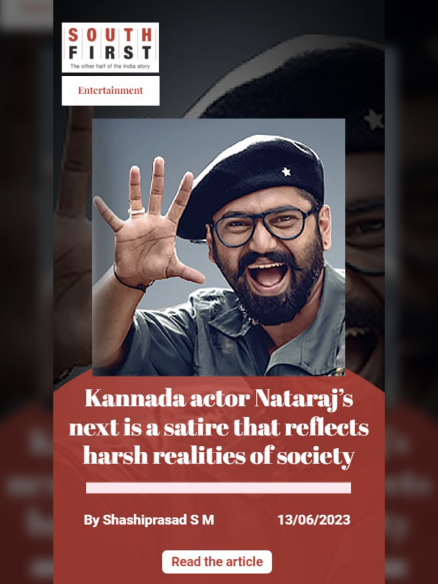 Kannada actor Nataraj’s next is a satire that reflects harsh realities ...