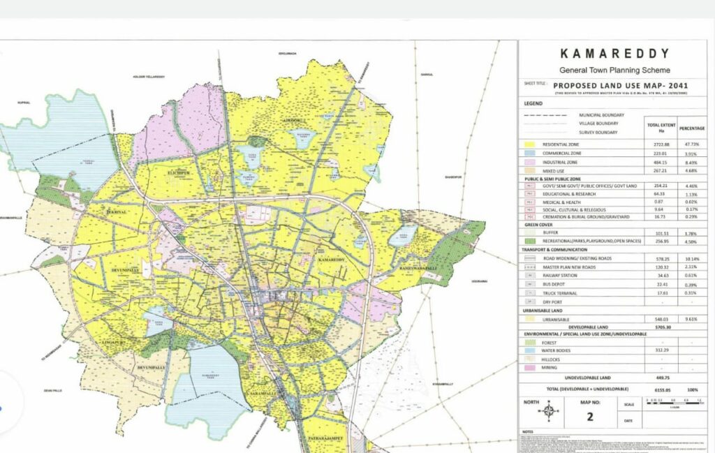 Ground report: Villagers demand GO abolishing master plan as Kamareddy ...