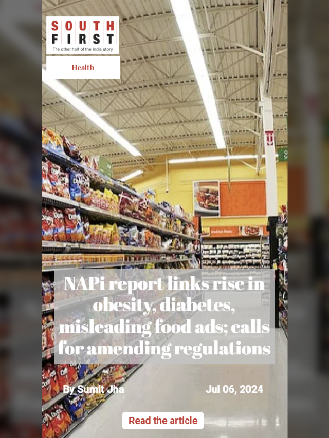 NAPi report links rise in obesity, diabetes, misleading food ads; calls ...