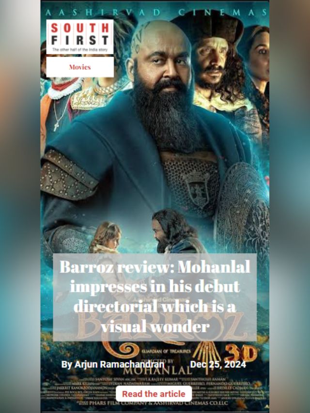 Barroz review: Mohanlal impresses in his debut directorial which is a ...