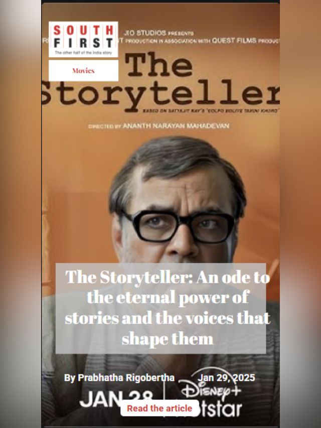 The Storyteller: An ode to the eternal power of stories and the voices ...