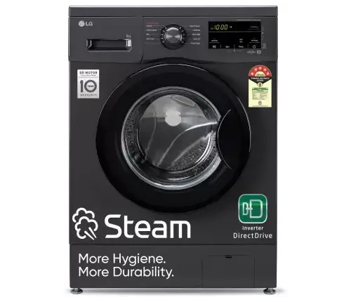 LG 8 kg 5 Star with Steam, Inverter Direct Drive, Full Specifications