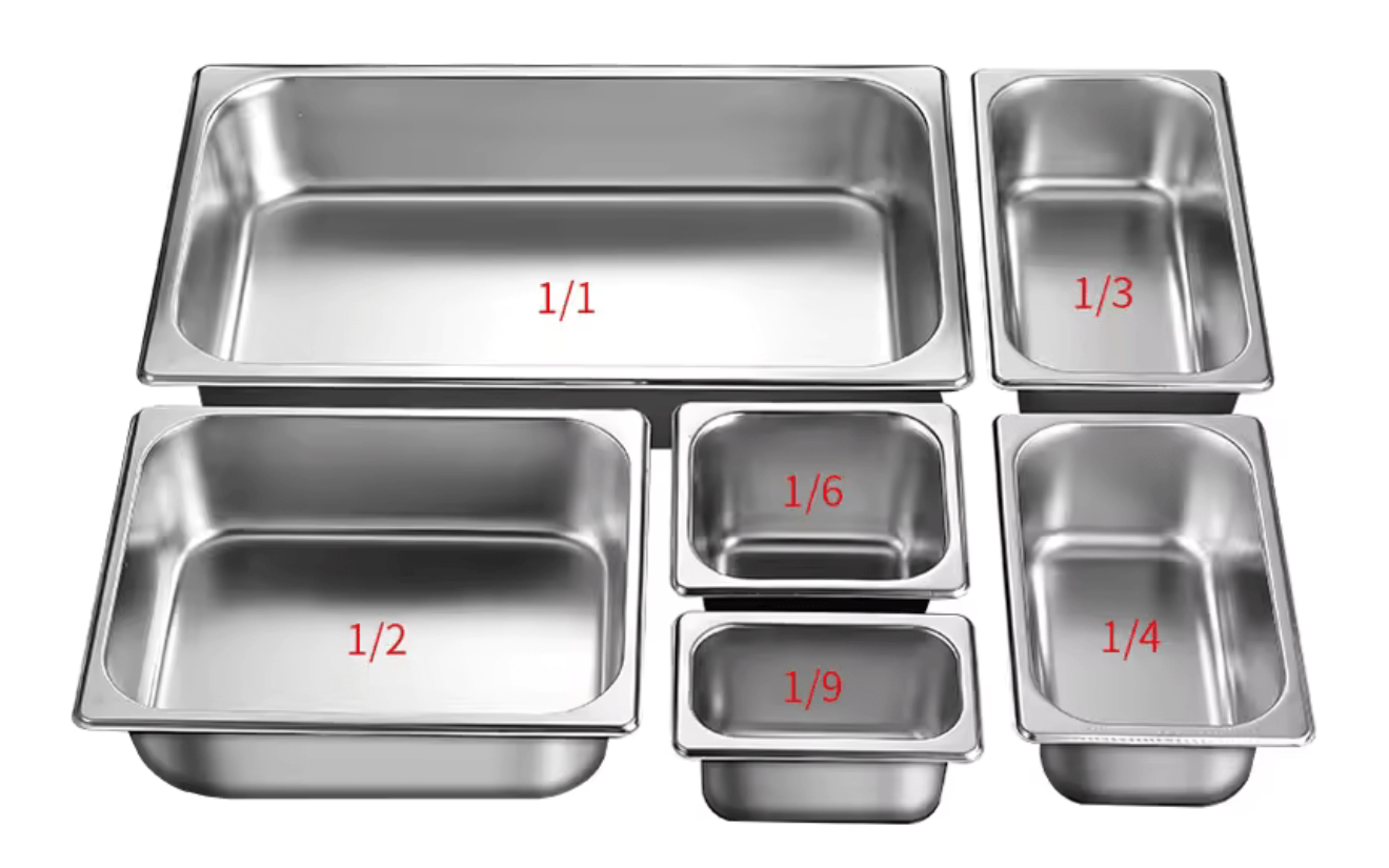 Assorted GN Food Pans Rentals at AED 42 - Hafla UAE