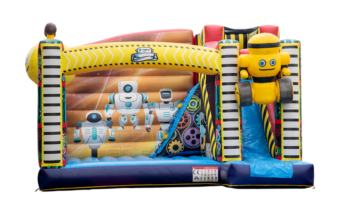 Rent Bouncy castle-Robot Combo Inflatable from Hafla in UAE @AED805
