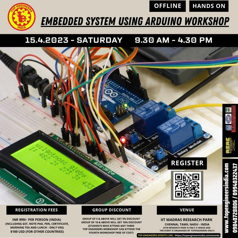 EMBEDDED SYSTEM USING ARDUINO WORKSHOP