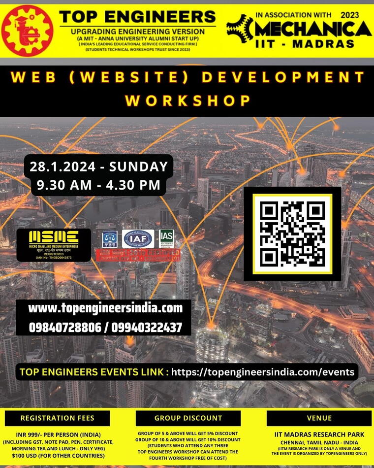 WEB (WEBSITE) DEVELOPMENT WORKSHOP