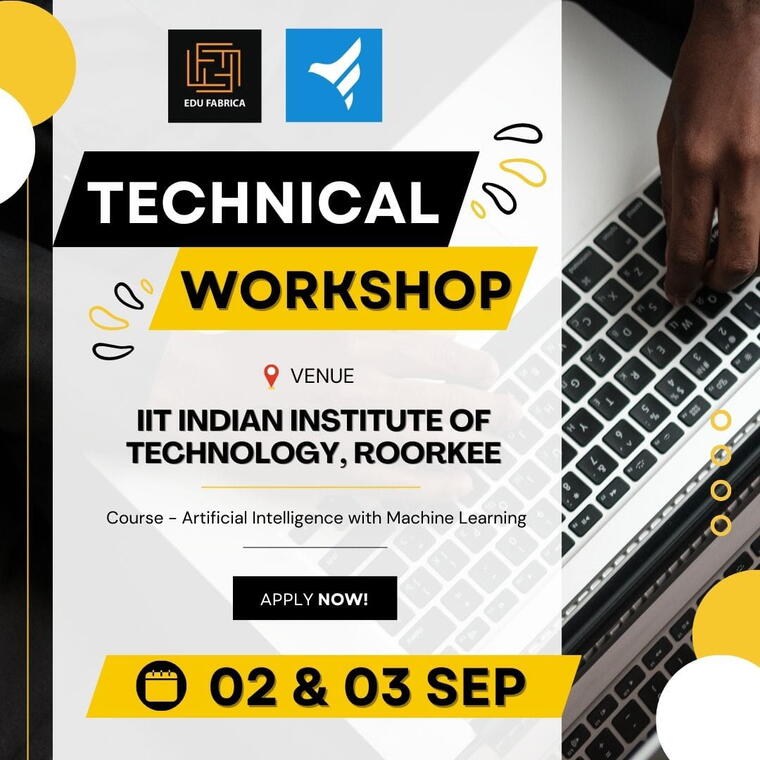 Edufabrica 02 days Offline Technical Workshop Series with E Cell IIT ...