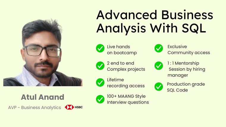 Format: Cohort-based case study-driven Live online bootcamp