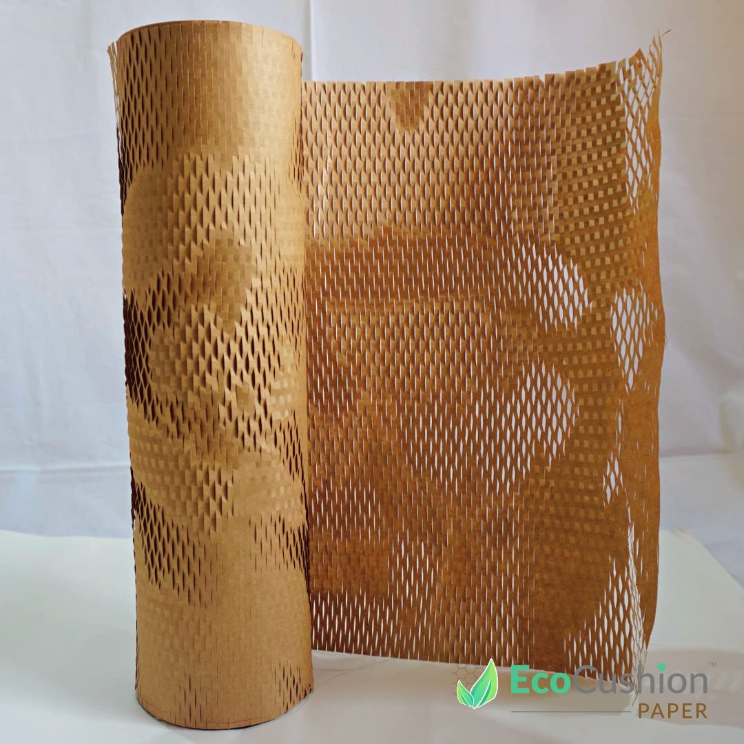Ecofriendly Paper bubble wrap | Expandable | Honeycomb design Paper ...