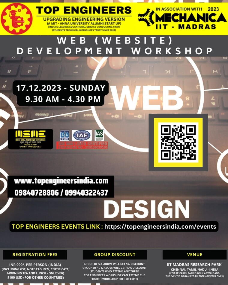 WEB (WEBSITE) DEVELOPMENT WORKSHOP