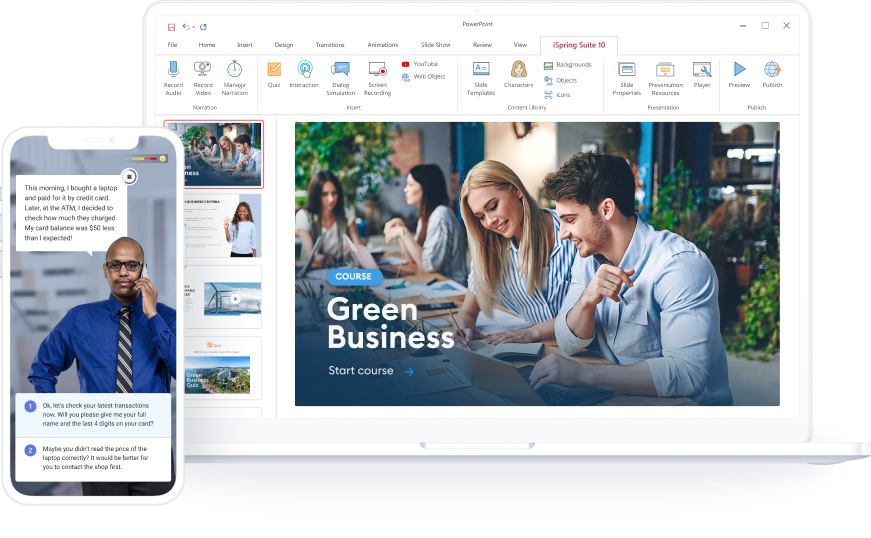Super easy e-learning authoring tool to create SCORM compliant ...