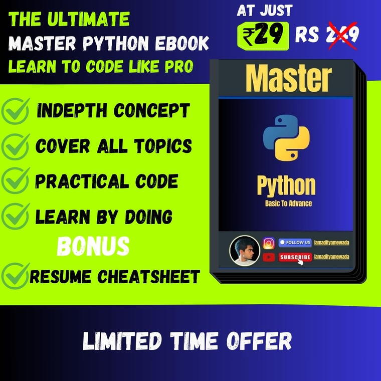 Learn Python the easy way with our comprehensive eBook + exclusive ...