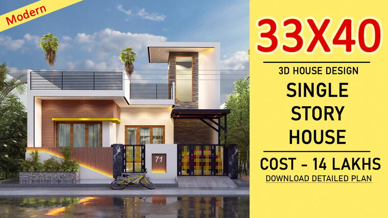 Pay & Download "33x40" House " Layout Plan ,Working Plans,Front ...