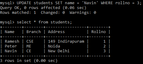 Python MySQL-更新表格数据-CSDN博客
