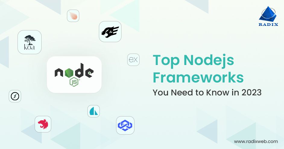 Best Nodejs Frameworks for Web Development - 2023