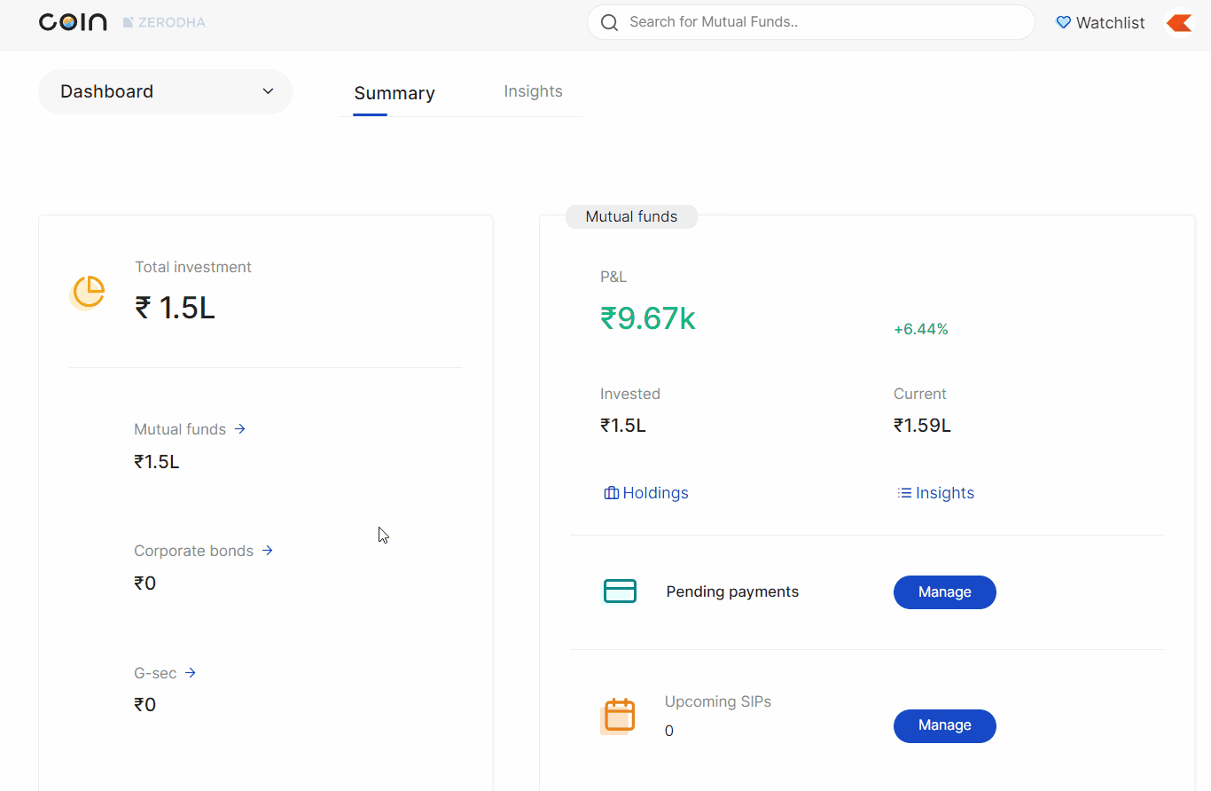 How To View Mutual Fund Investments On Coin How To View Mutual Fund Investments On Coin
