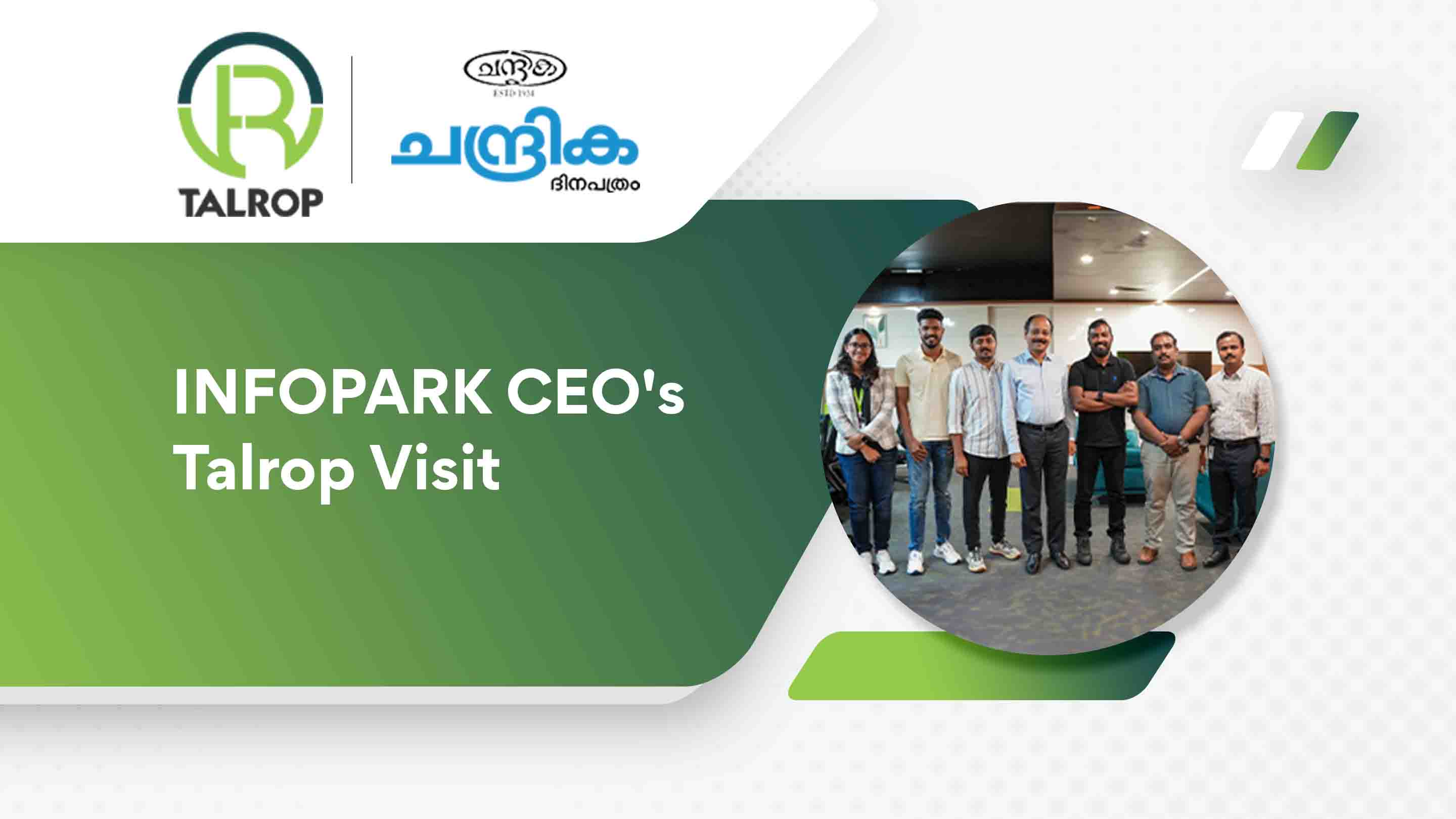 Talrop and Gulf Madhayam establishing collaboration