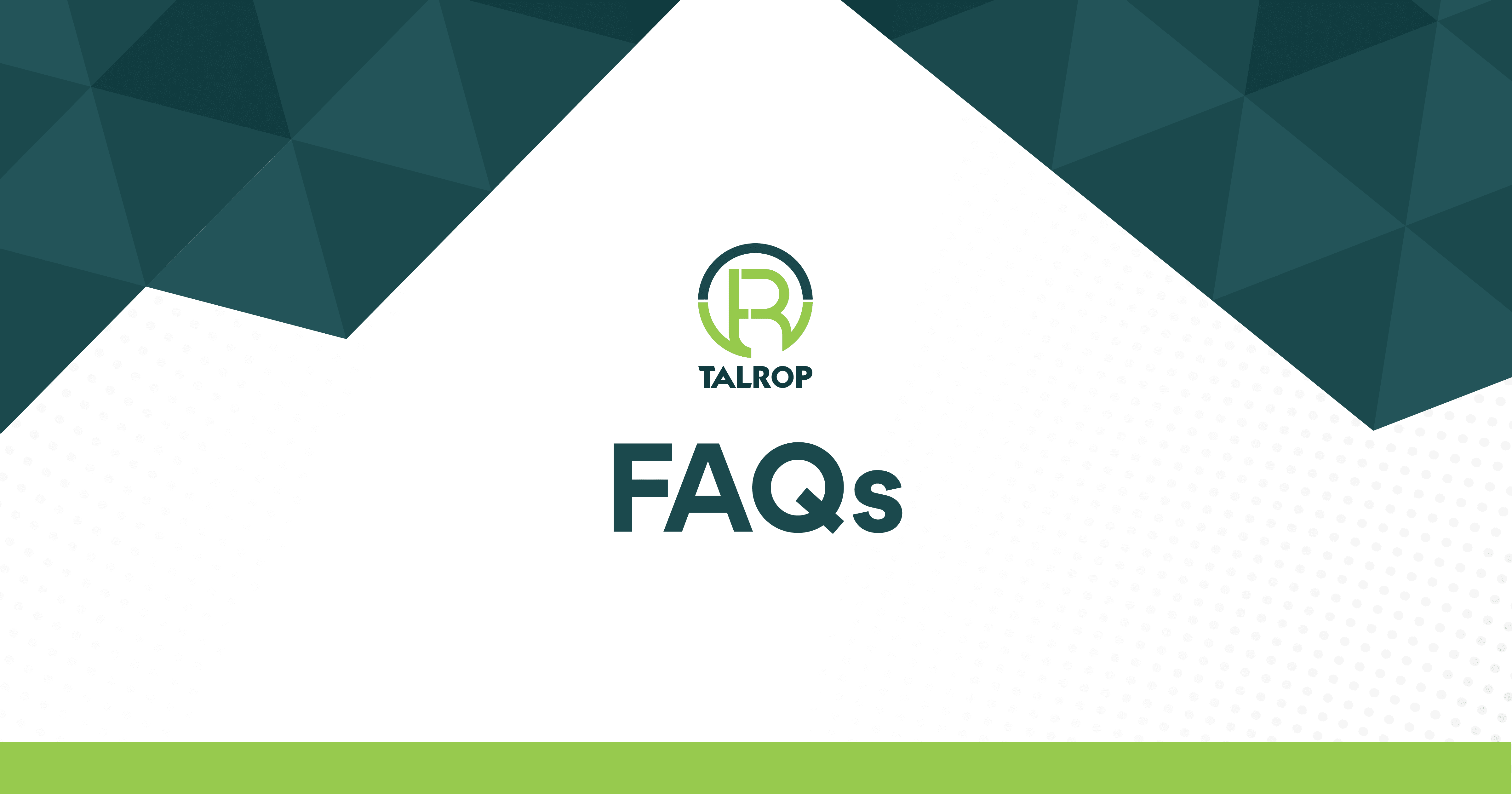 FAQs | Talrop