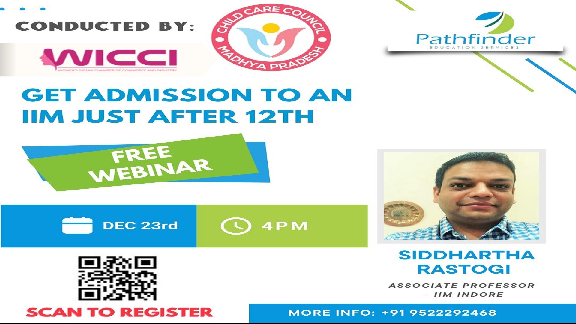 Free webinar on How to Get an Admission to an IIM Just after 12th ...