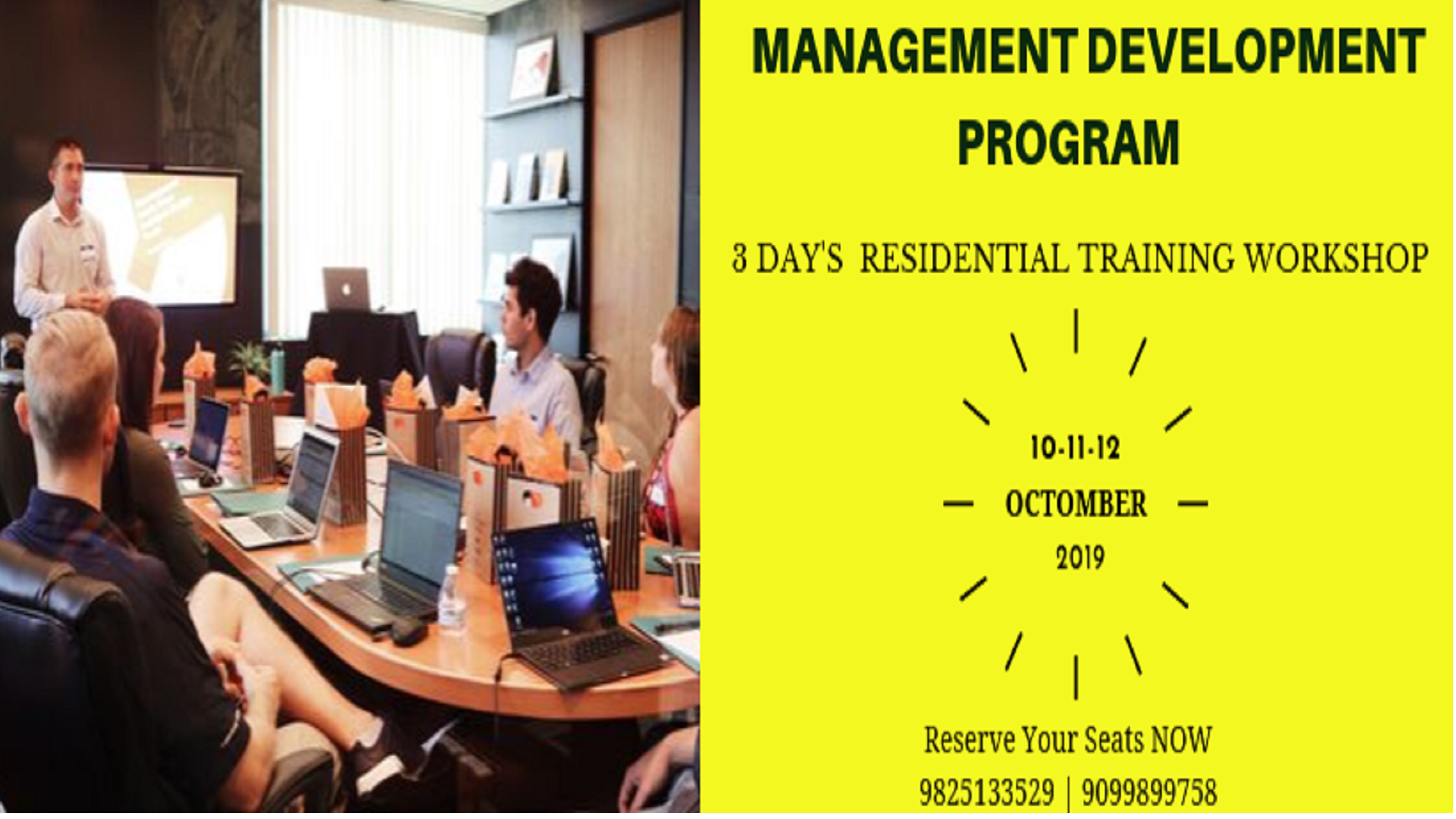 MANAGEMENT DEVELOPMENT PROGRAM Tickets by Success Option, Thursday ...