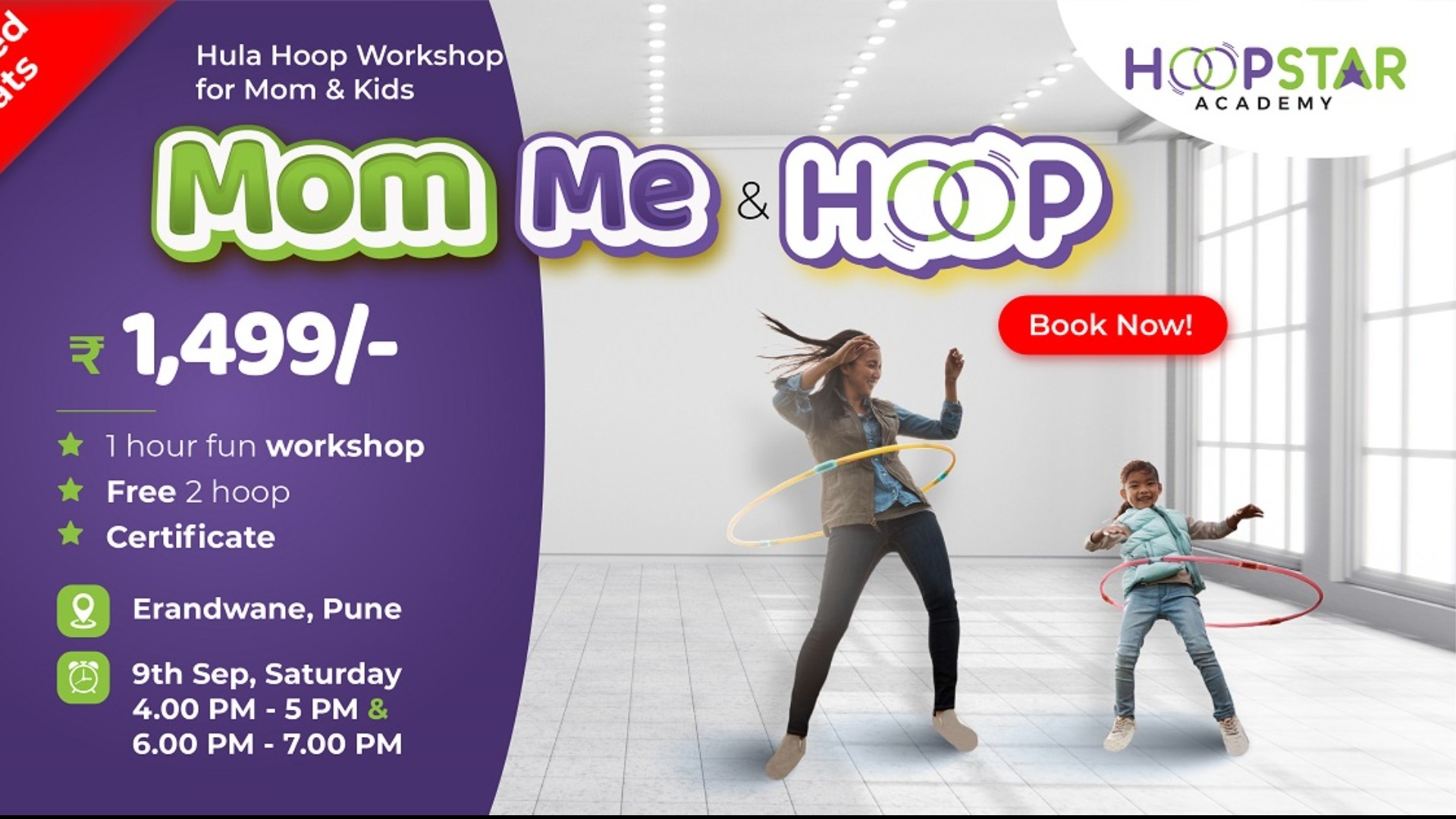 Mom Me & Hoop - Hula Hoop Workshop Tickets by Hoopstar Academy ...