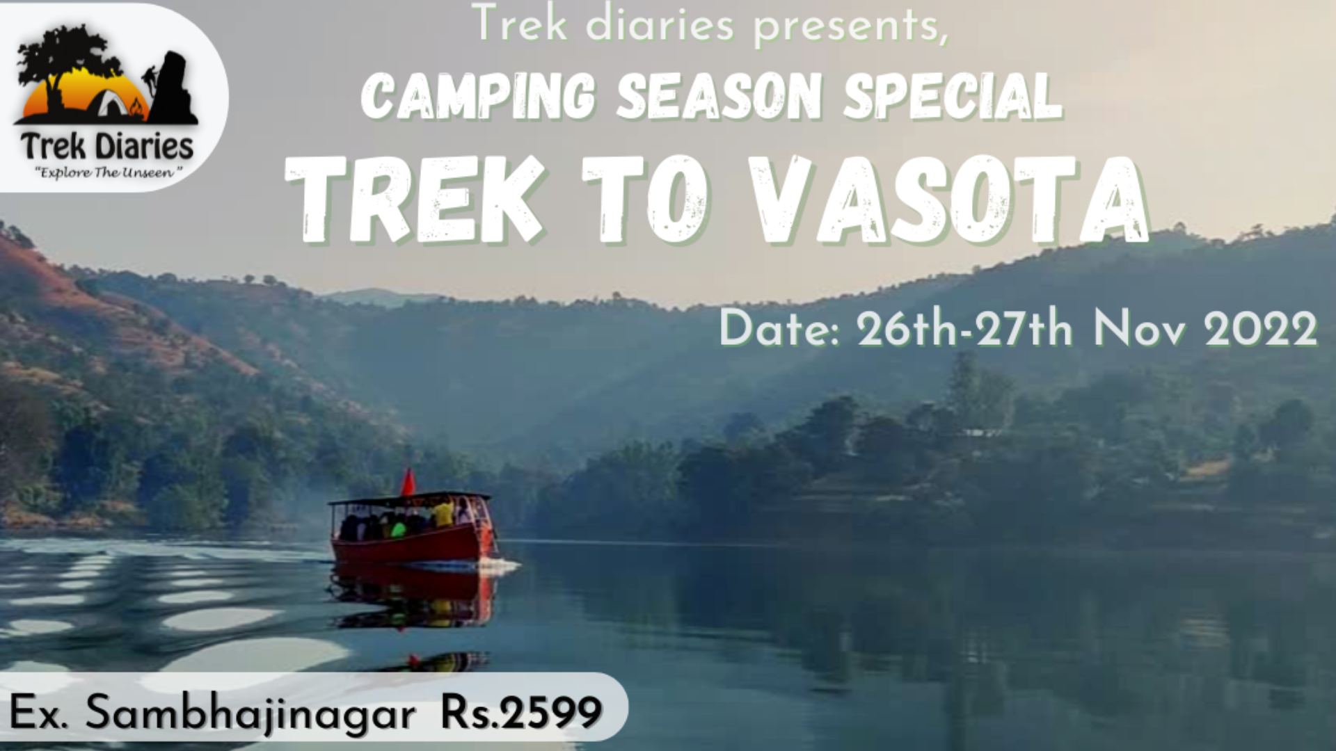Jungle Trek And Camping To Vasota Fort Tickets by Trek Diaries ...