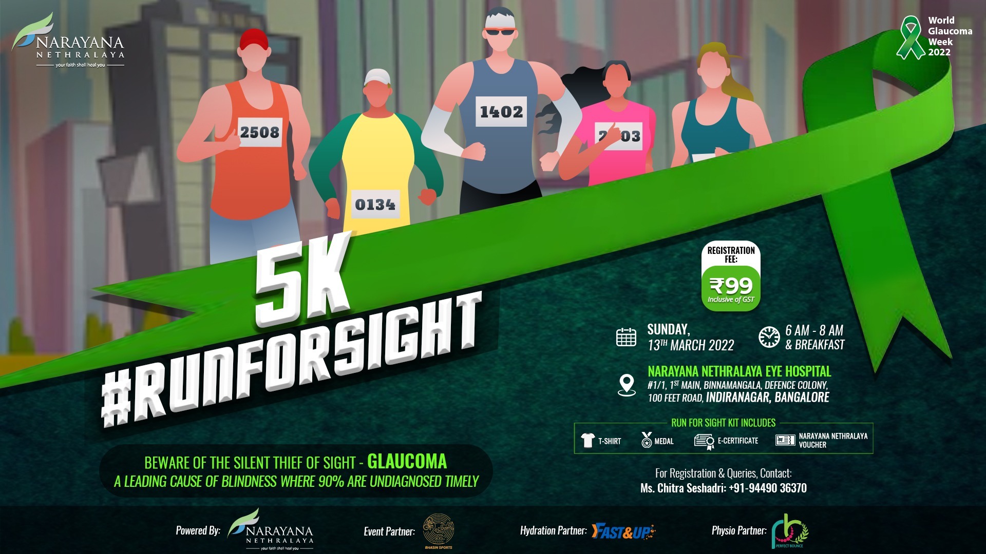 Run For Sight Tickets by Bhasin Sports, Sunday, March 13, 2022 ...
