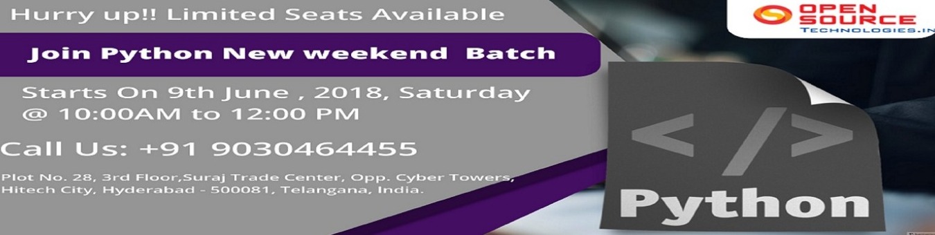 Uplift Your Python Programming Career Knowledge By Attending Open Source Technologies Free