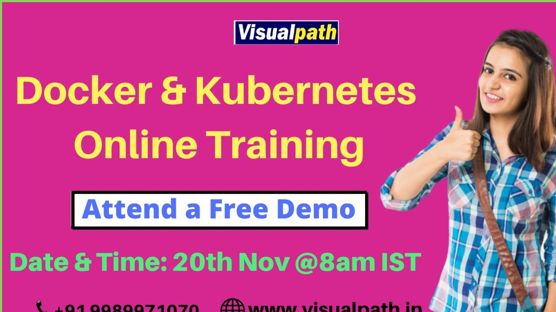 Docker And Kubernetes Training Tickets By Visualpath Wednesday November 20 2019 Online Event