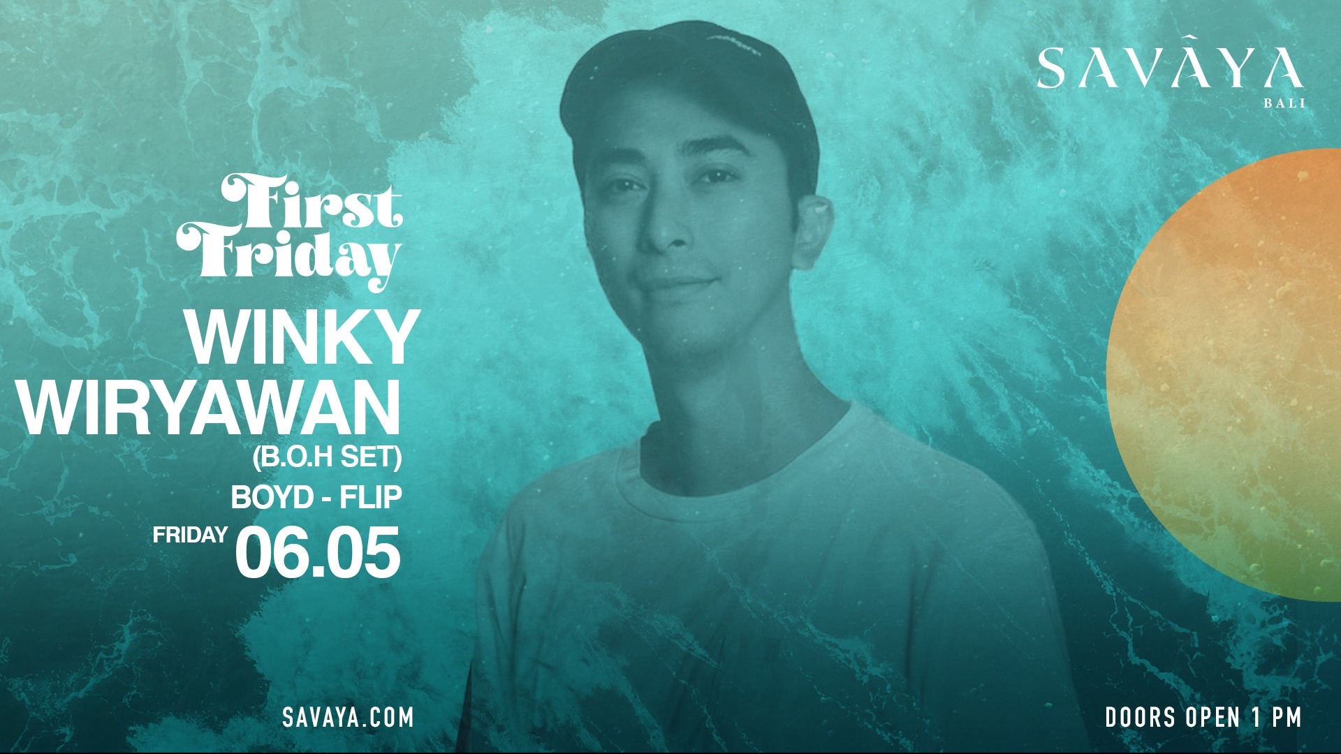 First Friday - Winky Wiryawan Tickets by Savaya Bali, Friday, May 06 ...