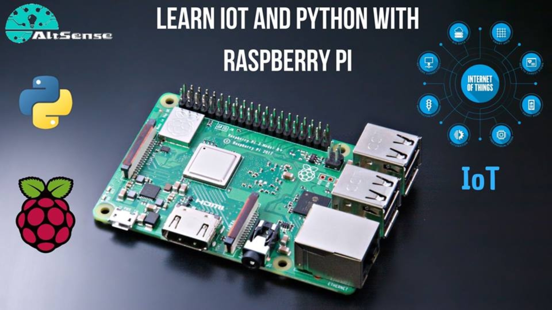 Learn IoT and Python with Raspberry Pi Tickets by AltSense, Friday, May 22, 2020, NA Event