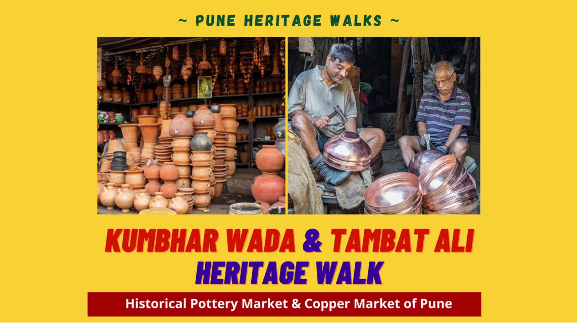 Kumbhar Wada & Tambat Ali Heritage Walk, Pune Tickets by Randhir Jaya ...