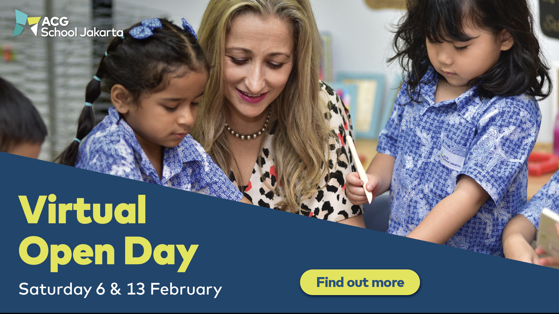 ACG School Jakarta Virtual Open Day Tickets by ACG Jakarta, Saturday ...