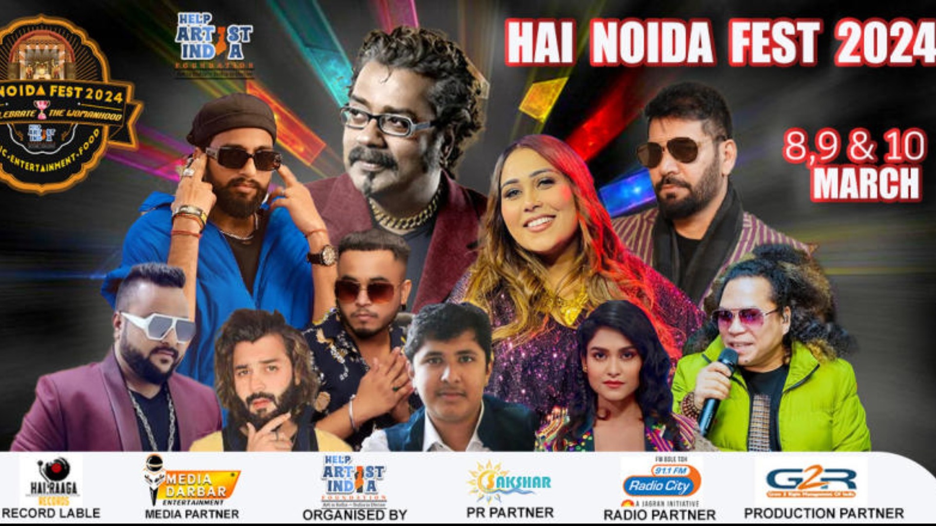 HAI NOIDA FEST 24 Tickets by Harsh Chauhan, Friday, March 08, 2024 ...