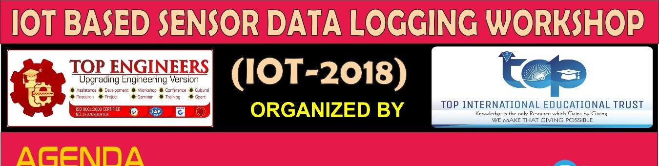 Iot Based Sensor Data Logging Workshop Iot 2018 Tickets By Top Engineers Sunday January 07